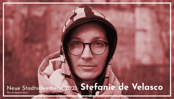 Stefanie de Velasco wird Bonner Stadtschreiberin 2023! - Parkbuchhandlung